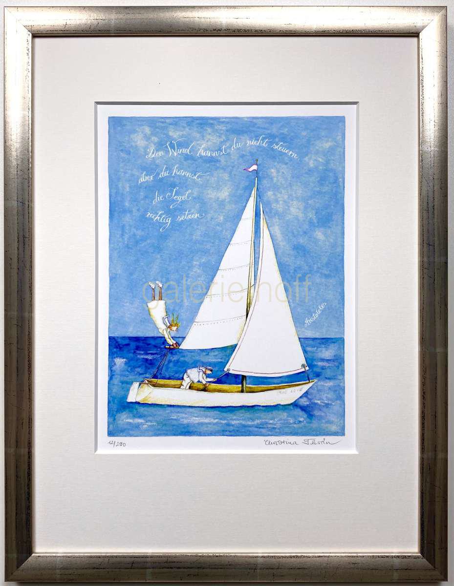 Thrän, Christina - Den Wind kannst du nicht steuern, aber du kannst die ...